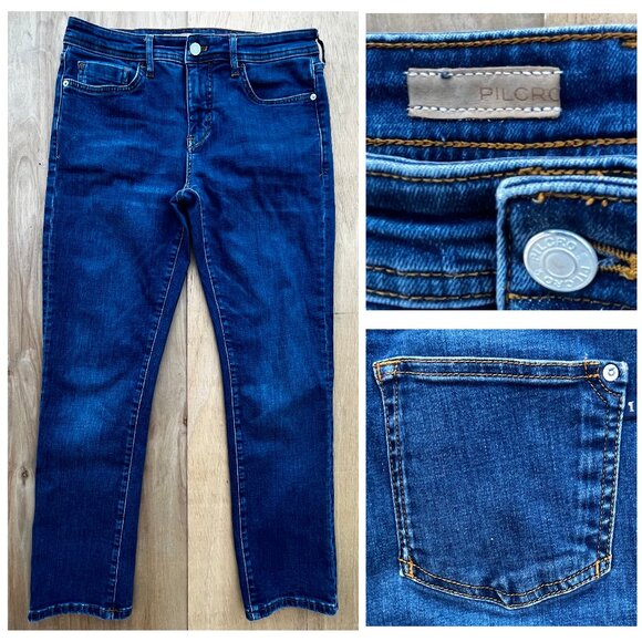Pilcro | Jeans | Pilcro Slim Boyfriend Womens Jeans Sz 29 Petite Mid ...